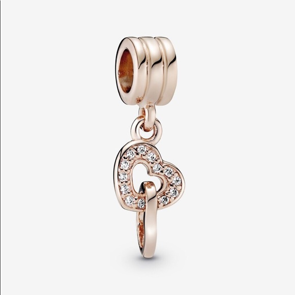Pandora | Jewelry | Pandora Interlocking Hearts Dangle Charm | Poshmark